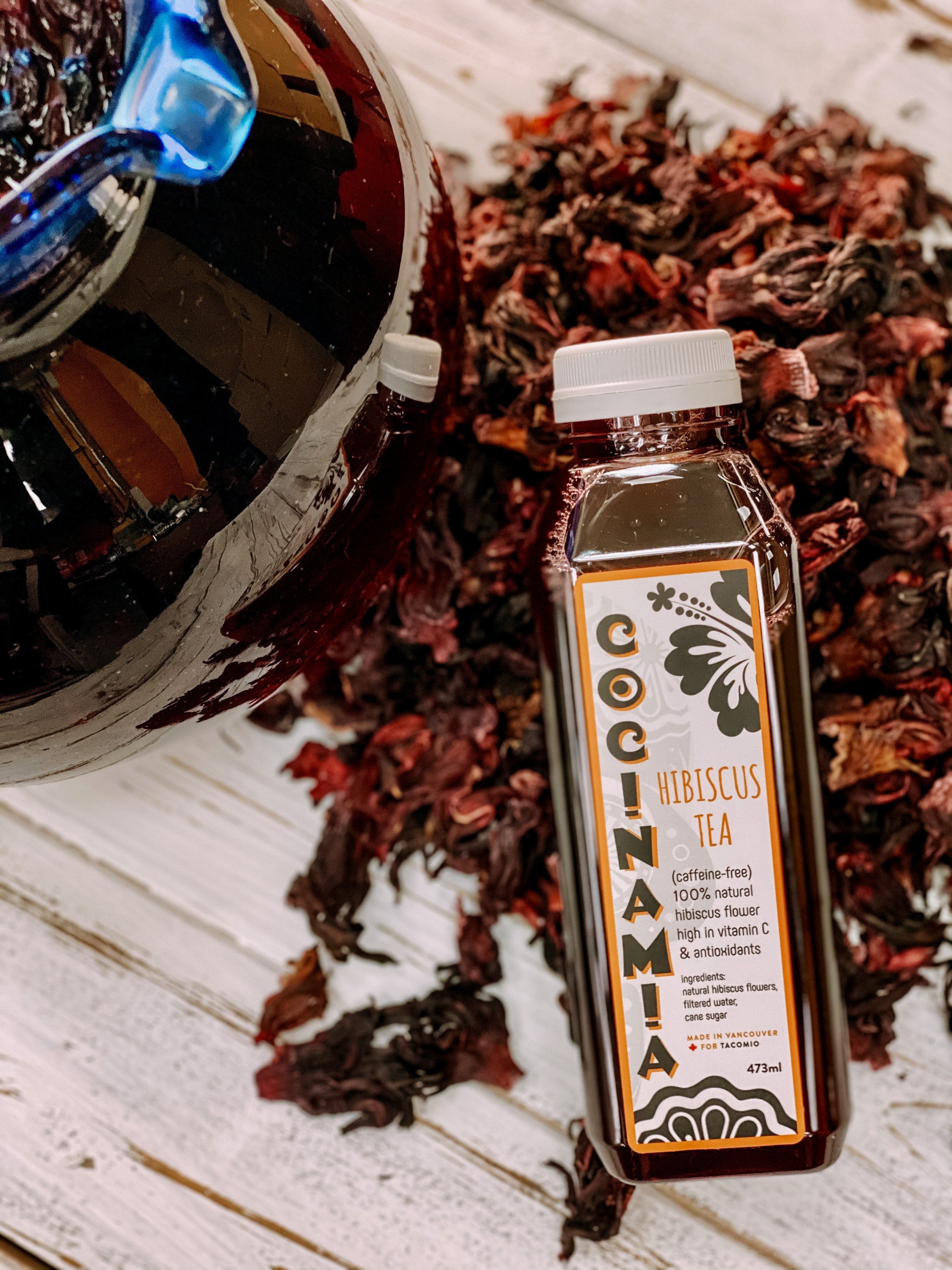 Hibiscus Agua Fresca Ice Tea - UBC – Tacomio Vancouver